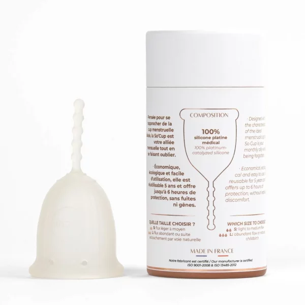 Cup menstruelle made in France So' Cup