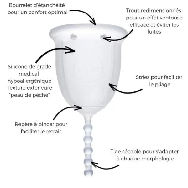 Cup menstruelle made in France So' Cup